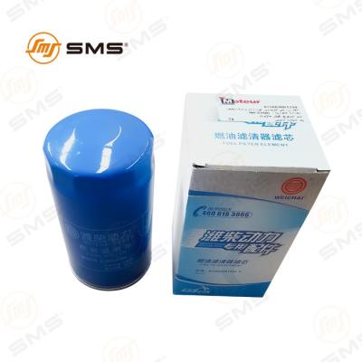 China WEICHAI Shacman Engine Fuel Filter 612600081334 for WP12 Engine 180x92mm Size for sale