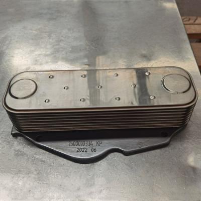 China Sinotruk Howo Truck Oil Cooler Core VG1500010035 252x118x50mm for sale