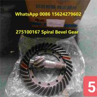 China 275100167 Spiral Bevel Crown Wheel Pinion Gear for XCMG ZL150GN Wheel Loader - 3.3KG Heavy-Duty Axle Component for sale