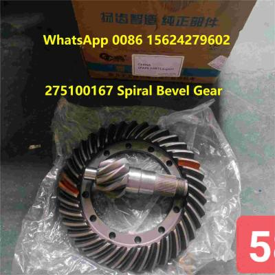 China 275100167 Spiral Bevel Crown Wheel Pinion Gear for XCMG ZL150GN Wheel Loader - 3.3KG Heavy-Duty Axle Component for sale