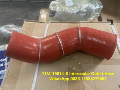 China Intercooler Outlet Air Hose 11M-19014-B for CAMC Trucks - 0.7KG Heavy-Duty Intercooled Gas Hose for sale