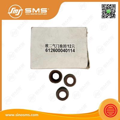 China WEICHAI Valve Oil Seal 612600040114 Engine Parts Valve Stem Seal Sleeve Fluorine Rubber 0.05kg for sale