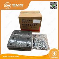China 99000340068 Friction Plate Shacman Truck Parts 1.2KG Heavy Duty Brake Lining for sale