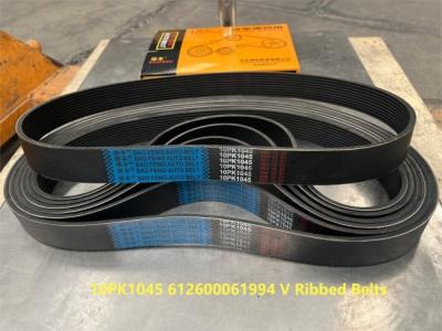China Howo Truck V Ribbed Belt 10PK1045 612600061994 High Strength 10 Ribs for sale