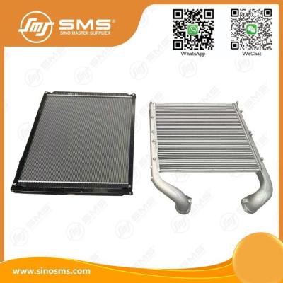 China HOWO Truck Radiator Intercooler 712W06100-0005 WG9925530136 WG9925530137 Water Tank for sale