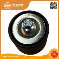 China Weichai Engine Flat Idler Pulley 612630061100 Belt Tensioner Roller 7.3kg for Truck for sale