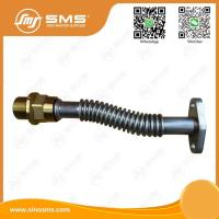 China 6.7 Cummins Turbo Oil Return Line 202V05703-5507 HOWO MC13 C7H T5G Truck Parts 1KG for sale