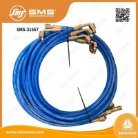 China Hydraulic Cab Lift Pipe DZ1643820011 SHACMAN Truck Parts 1KG Heavy Duty for sale
