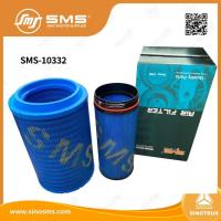 China Air Filter Elements WG9725190102+103 Sinotruk HOWO Truck Parts 280x410mm Heavy Duty for sale