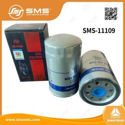 China Euro 2 Hydraulic Oil Filter VG1246070031 for HOWO A7 D12 WP12 Engines 108mm for sale