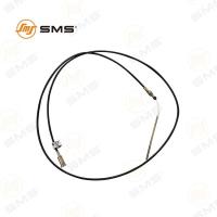 China Throttle Cable WG9725570002 2.55M Accelerator Cable for Sinotruk HOWO Truck Parts for sale