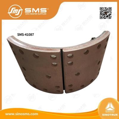 China Trailer Brake Shoes AZ9231342070 Rear Brake Shoes for HOWO 371 A7 Trucks 14-14 Holes for sale