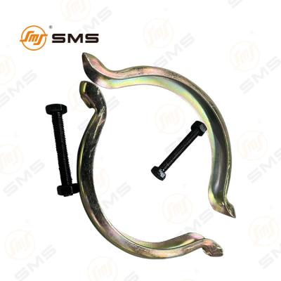 China Exhaust Pipe Clamp DZ95259540004 3KG Muffler Clamp for Shacman Truck Parts for sale