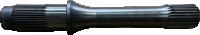 China 712W35604-0029 Through Shaft for Sinotruk HOWO T7 MCP16 Axle Heavy Duty Steel Inter-Axle Shaft 3KG for sale