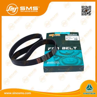 China SMS-10062 8PK1050 Belt for Sinotruk Howo Truck Engine Parts - 345×16 mm Size with 6-Month Warranty for sale