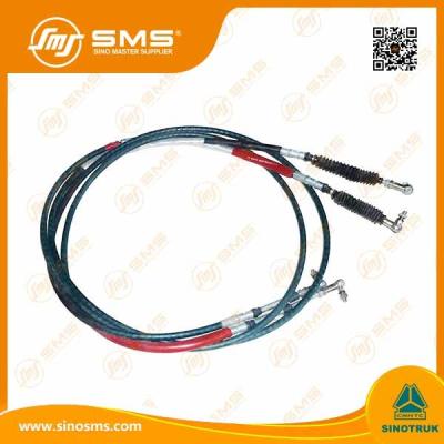 China WG9725240112/0113 Gear Shift Cable Assembly 3400*17mm for Sinotruk Howo Truck Gearbox Spare Parts for sale