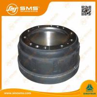 China Sinotruk Howo Brake Drum AZ9112440001 470x240mm Truck Chassis Spare Part for sale