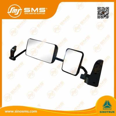 China WG1642777010 Left Rear View Mirror 966x198x240mm for Sinotruk Howo Truck CAB Spare Parts for sale