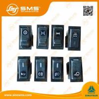 China WG9719582000 Switch for Sinotruk Howo Truck CAB Spare Parts 49x52x23mm for sale