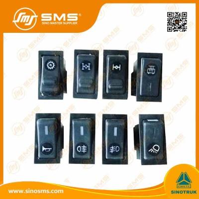 China WG9719582000 Switch for Sinotruk Howo Truck CAB Spare Parts 49x52x23mm for sale