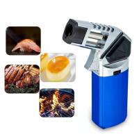 China Cordless Cigar Butane Kitchen Torch Lighter Lightweight Culinary Cooking for sale