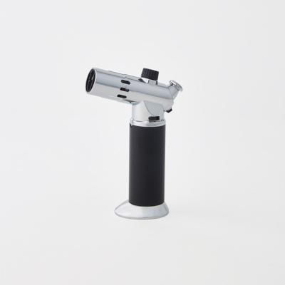 China SV-701 Ergonomic Double Flame Butane Torch Lighter 1300°C 2.5g Refillable Kitchen Cooking for sale