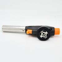 China Butane Jet Lighter Torch 1300C Piezo Ignition Wood Graining Cooking Flame for sale