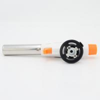 China Culinary Butane Bottle Blow Torch Adjustable Flame Lighter Gun for sale