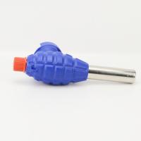 China Butane Torch 1300°C Adjustable Flame Piezo Ignition Portable Handheld for Cooking Camping for sale