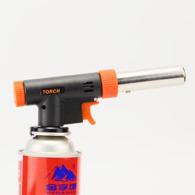 China Butane Blow Torch 1300°C Piezo Ignition Adjustable Flame for Welding Cooking for sale