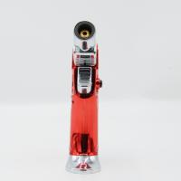 China High Power Refillable Kitchen Butane Gas Torch Flame Single Jet Torch Lighter for sale