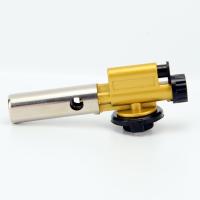 China Adjustable Flame Torch For Food BBQ Chef Creme Brulee Torch Gas Butane Culinary for sale