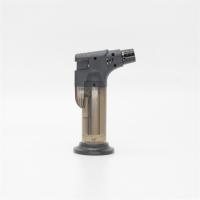 China Windproof Butane Torch Lighter 4 Pack Refillable Jet Flame 120mm Adjustable Flame for Candle Grill for sale