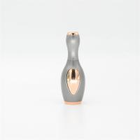 China Refillable Windproof Jet Flame Lighter Bowling Shape Butane Torch 40x40x114mm for sale
