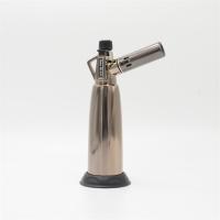 China Refillable Kitchen Culinary Butane Gas Torch Lighter Large Capacity Desserts Lighting for sale