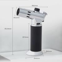 China Gas Bakhoor Candle Kitchen Torch Lighter Refillable Butane Adjustable Straight Jet Lighter for sale