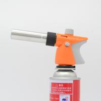 China Mini Cooking Refillable Gas Blow Torch For Kitchen Sous Vide BBQ Grill Campfire Searing for sale