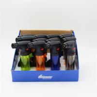 China Mini Adjustable Butane Blow Torch Lighter 120mm 74g for Cooking Cocktail Cigar for sale