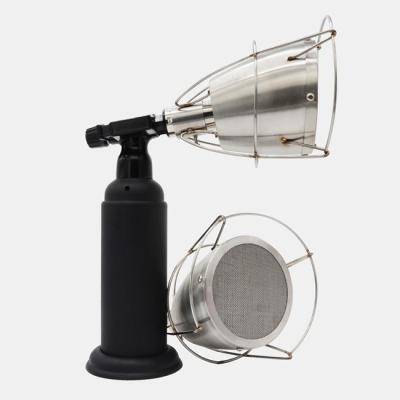 China Stainless Steel Culinary Butane Torch Attachment 5.25 x 4.5 x 4.25 Inch for Searing Sous Vide Steak for sale