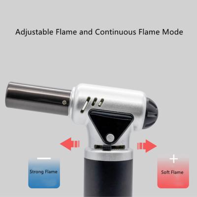China SV-905 Butane Torch Lighter 1300°C Refillable Kitchen Blow Torch with Safety Lock for sale