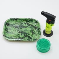 China Metal Rolling Tray 180x140mm Round Edge Cute Snack Tray for Household Outdoor Use for sale