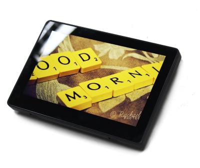 China Inwall Mount 7'' Android RS232 RS485 GPIO WIFI Tablet PC For Industrial Control for sale