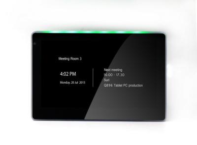China Inwall Mount Android WIFI 7'' LED Light Tablet With IPS Screen NFC Reader For Office for sale