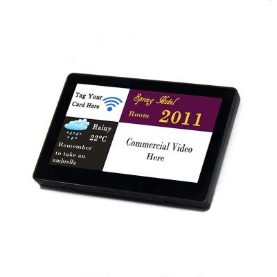 China 7'' Wall Flush Mount Android Tablet PC With NFC LED Light POE RJ45 For Time Attendance for sale