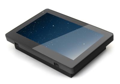China 7'' Inwall Mount IPS Touch Screen LED Light NFC Reader For Conference Room Reservation for sale