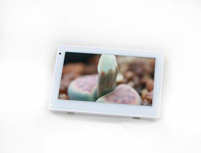 China 2GB RAM Inwall Mounted Touch Tablet With NFC Reader LED For Time Attendance for sale