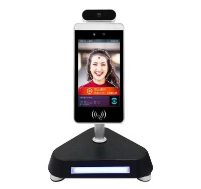 China SIBO 8 Inch Face Recognition & Body Temperature Test Terminal For Access Control for sale