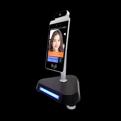 China 8'' Android 7.1 Facial Recognition And Body Temperature Test Terminal For Access Control for sale