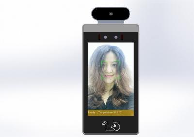 China SIBO Wall Mounted POE 8 Inch Terminal With ID Card Scanning Temperature Test And Facial Recognition for sale