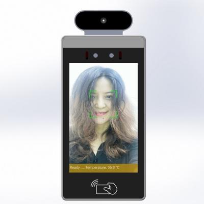 China SIBO POE 8 Inch Android Monitor With Facial Recognition & Body Temperature For Access Control for sale